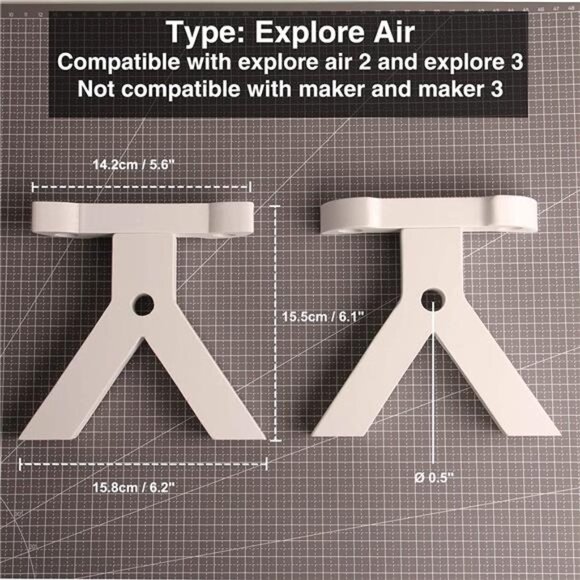 Art | Stand Legs Compatible With Cricut Explore Air 2 And Explore 3 ...